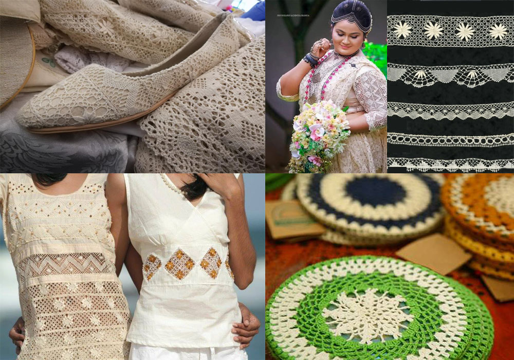 Traditional Beeralu Lace, a vital factor of Sri Lankan heritage ...