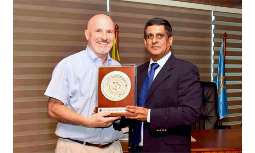 U.S Department of Transportation officials meet SLPA Chairman - Ceylon ...